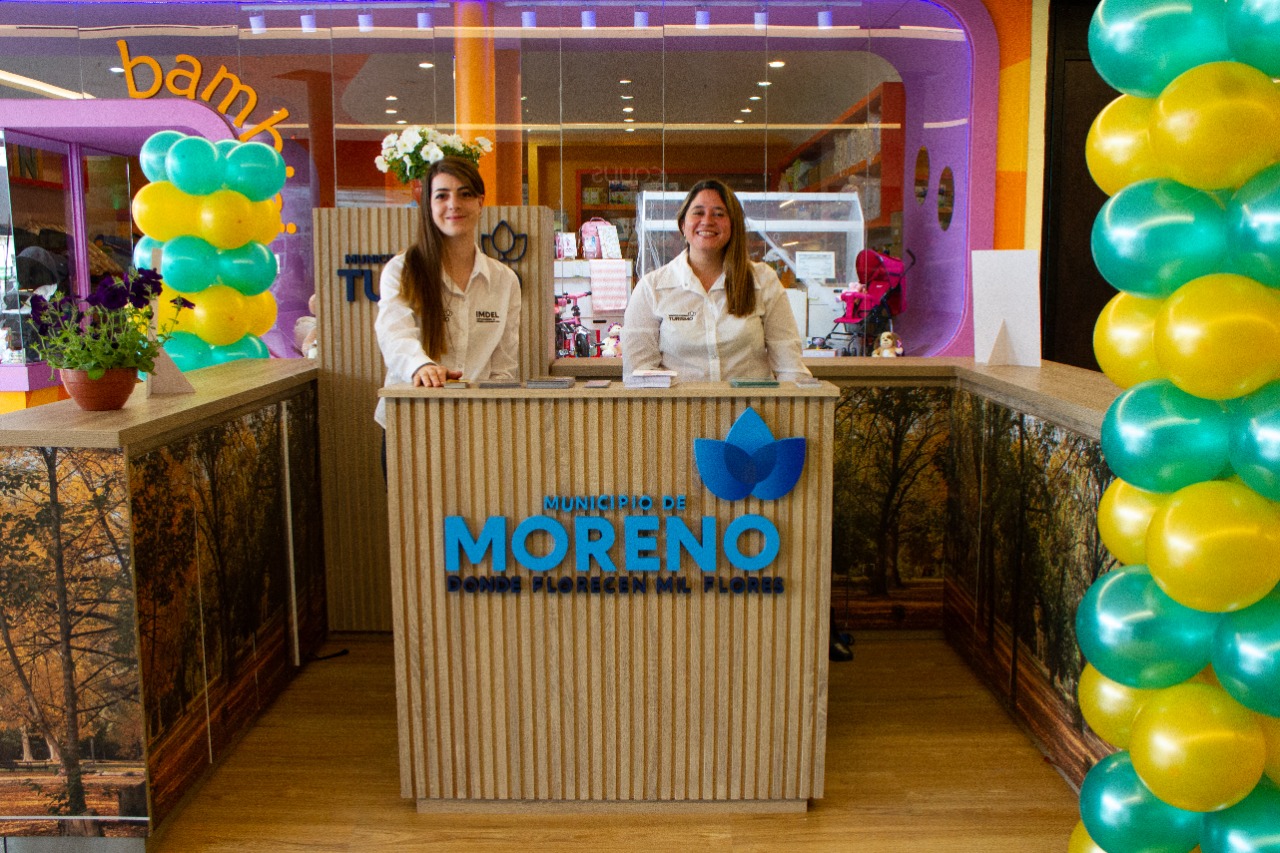 MORENO MUNICIPIO - SE INAUGURÓ UN NUEVO STAND DE TURISMO