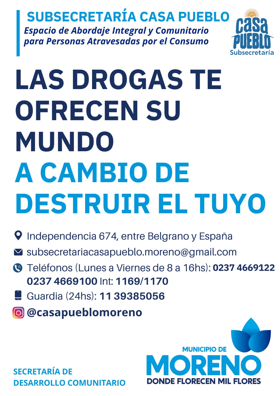 MORENO MUNICIPIO - EL MUNICIPIO DE MORENO OFRECE ACOMPAÑAMIENTO ...