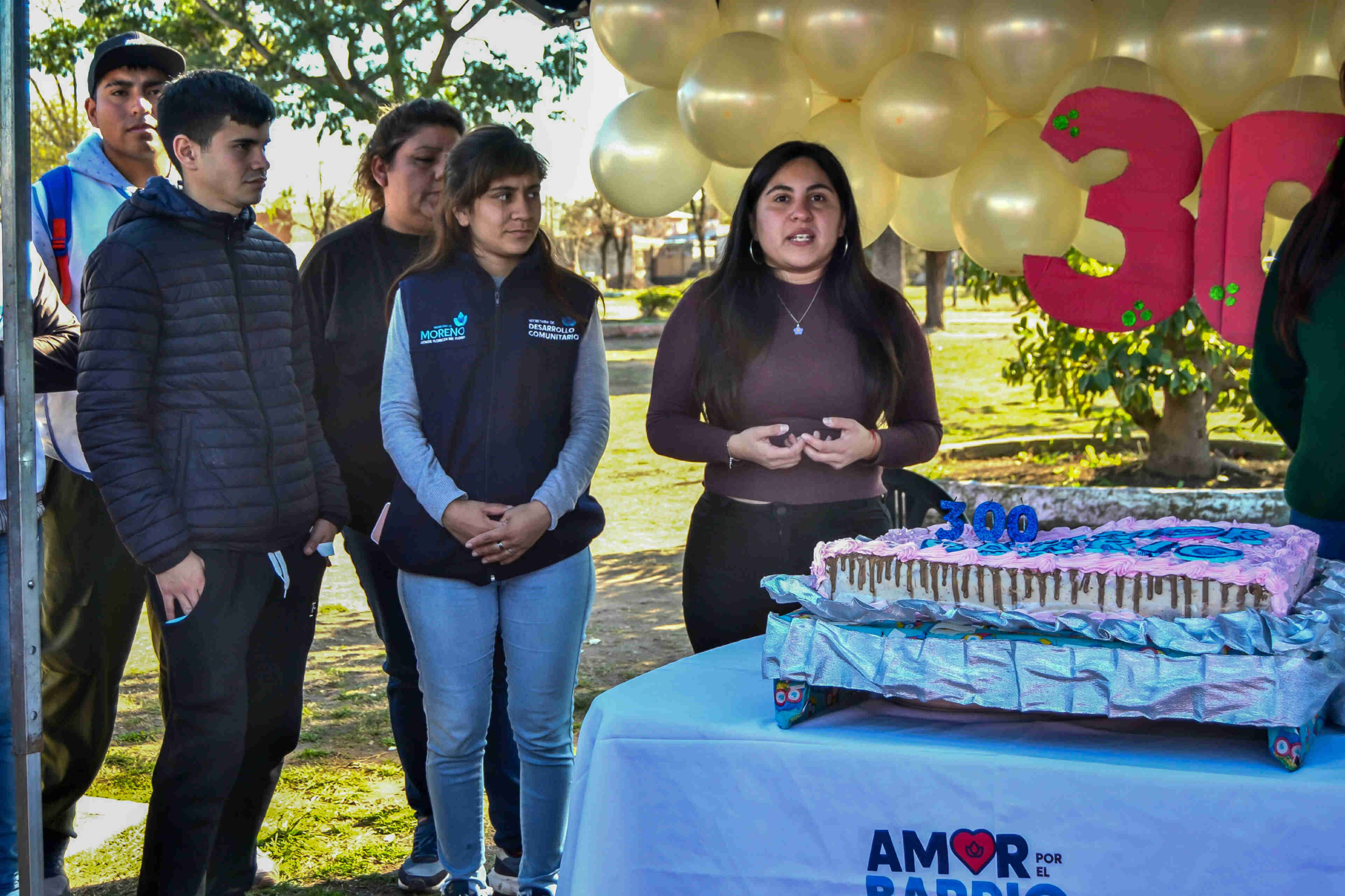 MORENO MUNICIPIO - AMOR POR EL BARRIO CUMPLIÓ 300 OPERATIVOS